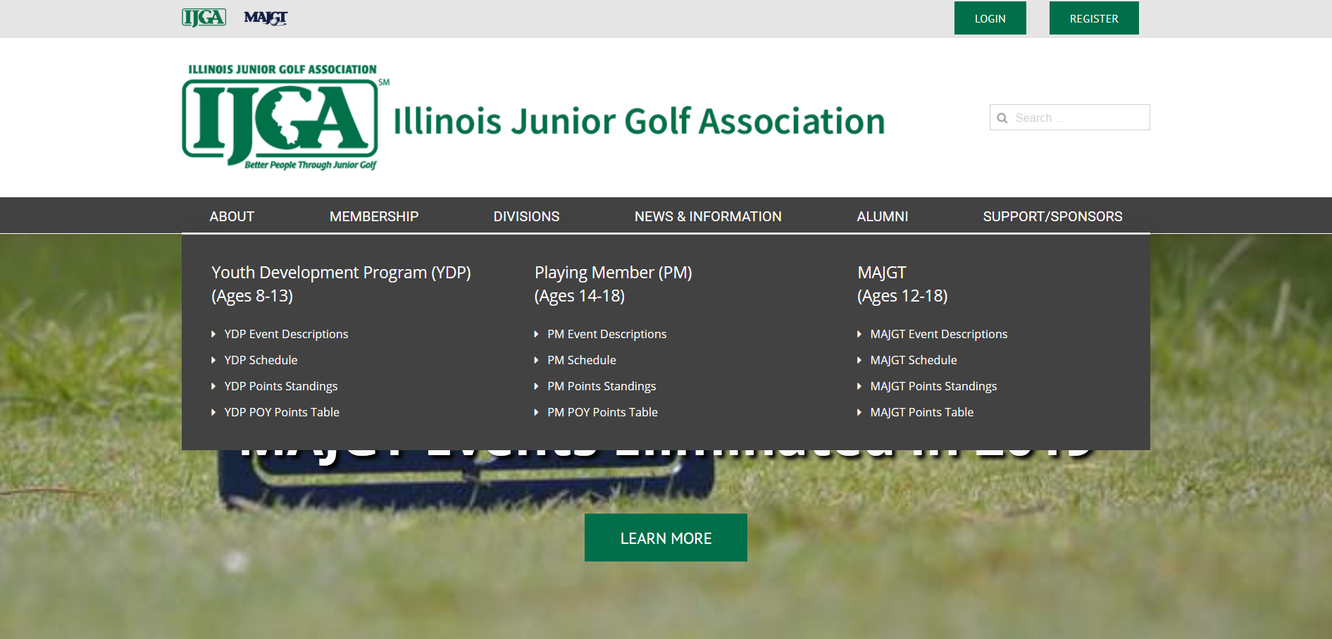 Welcome to the New Website – Illinois Junior Golf Association